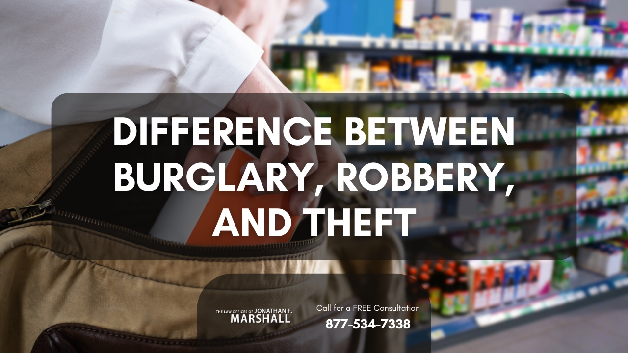 Difference Between Burglary, Robbery, and Theft in New Jersey