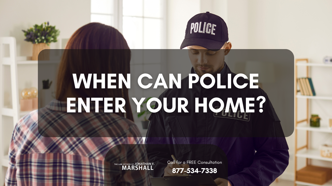 When Can Police Enter Your Home in NJ?