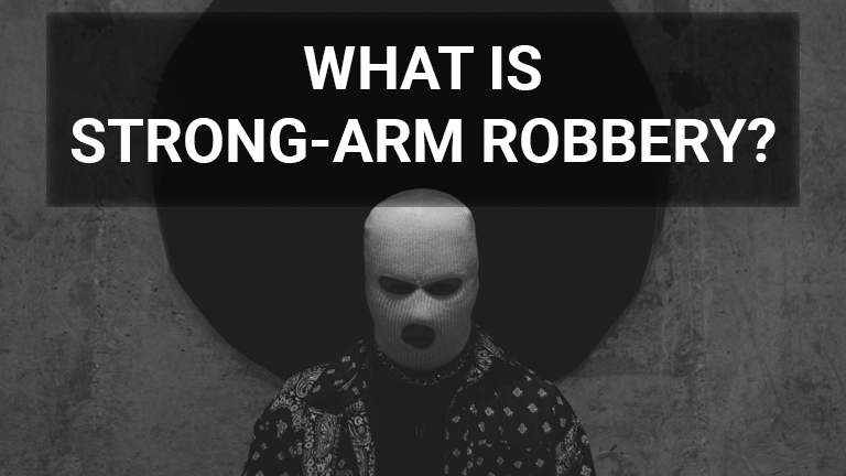 Strong-Arm Robbery Charges in New Jersey